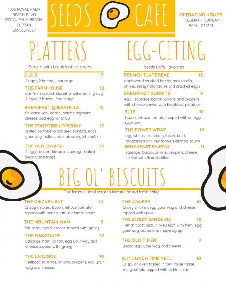 Seeds Café | Village of Royal Palm Beach Florida